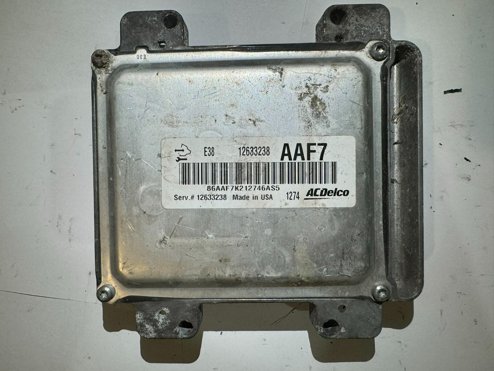 Silverado Sierra Engine Computer ECM PCM 12633238 E38 Requires ...