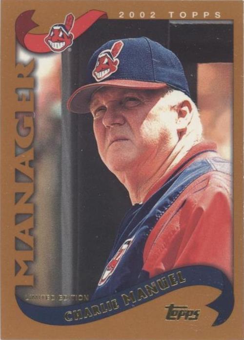 2002 Topps - Charlie Manuel #301 Limited Edition for sale online | eBay