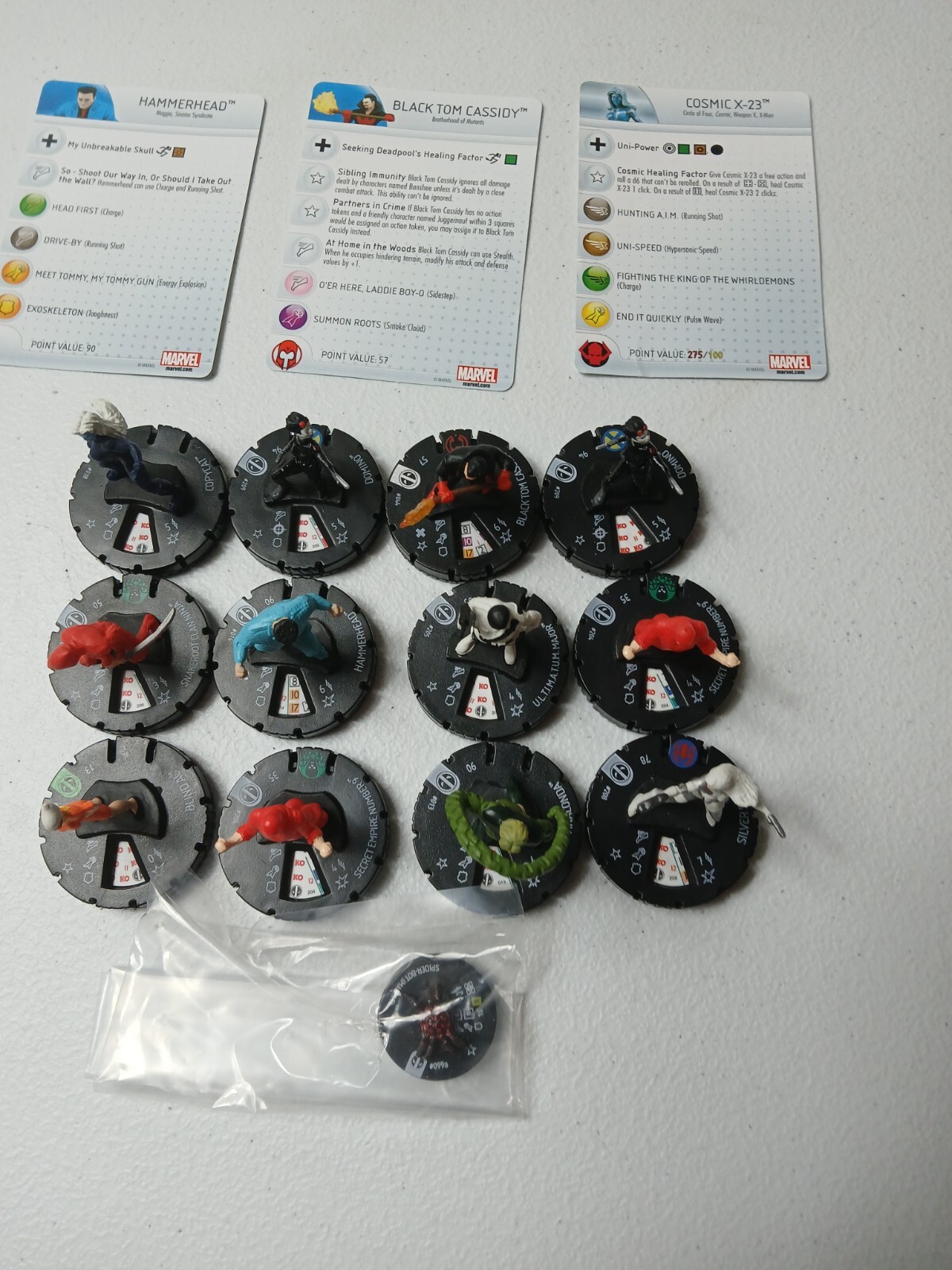 Heroclix Marvel Deadpool Lot Figures(13) Cards(3) | eBay