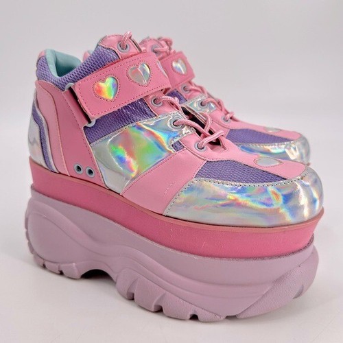 Sugar Thrillz Fairywalker Chunky Platform Rave Shoes Sneakers Size 8 | eBay