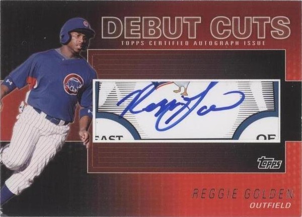2010 Topps Pro Debut - Debut Cuts Cut Autographs #DC-RG Reggie Golden ...