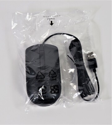 NEW! Dell Optical Mouse MS116T1 CN-065K5F Black USB Scroll Wheel ...