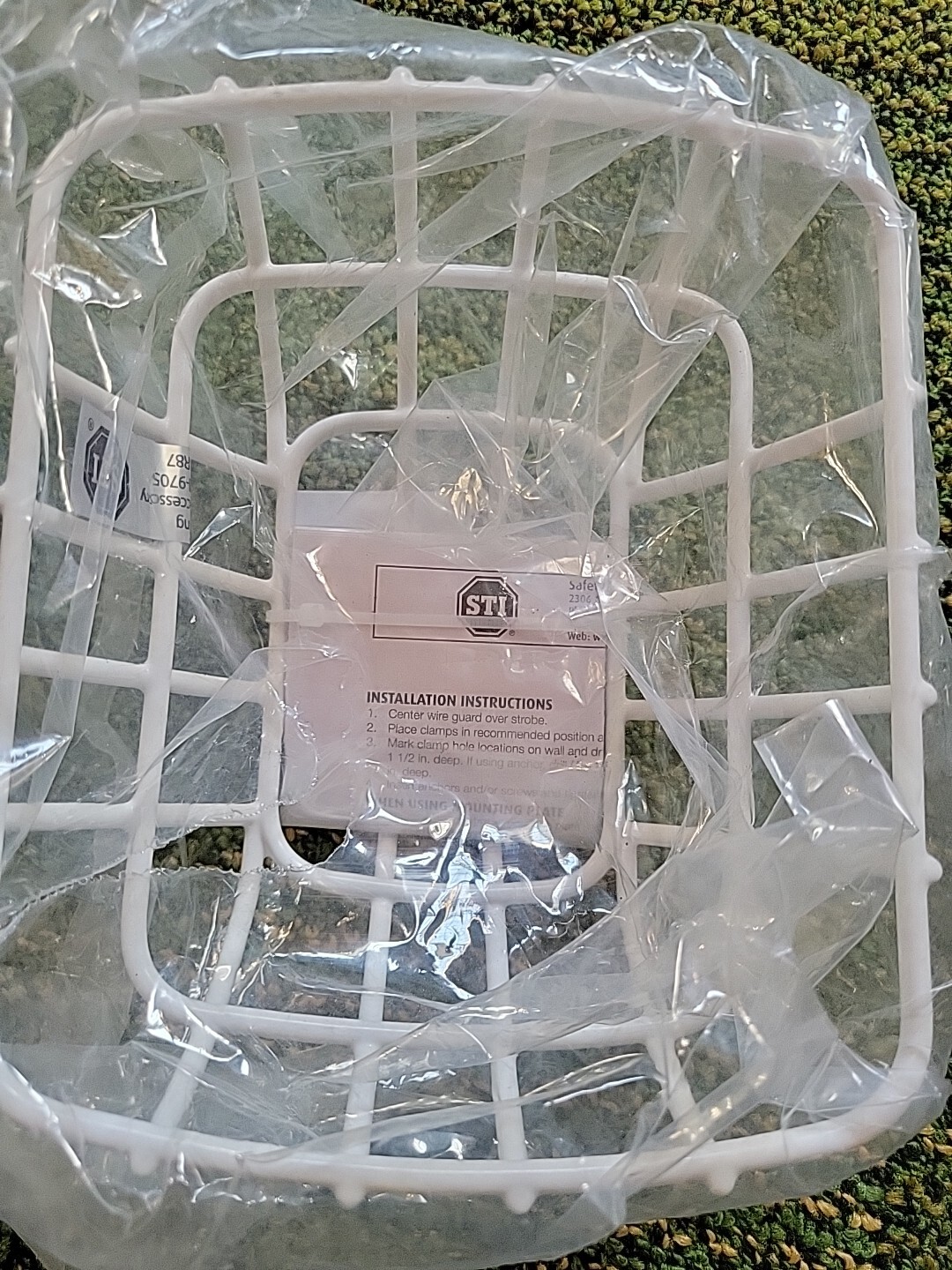 Safety Technology International Sti 9705 Fire Alarm Horn Strobe Cages ...