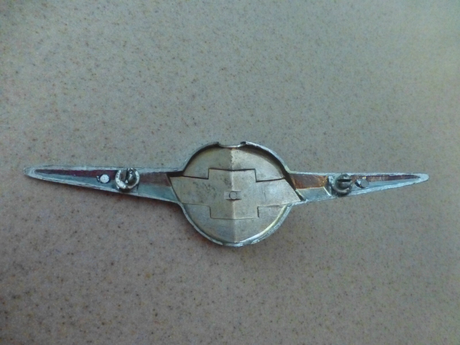 1934-1936 Chevy Grille Nameplate Emblem | Front | OE 1935 | Chevrolet