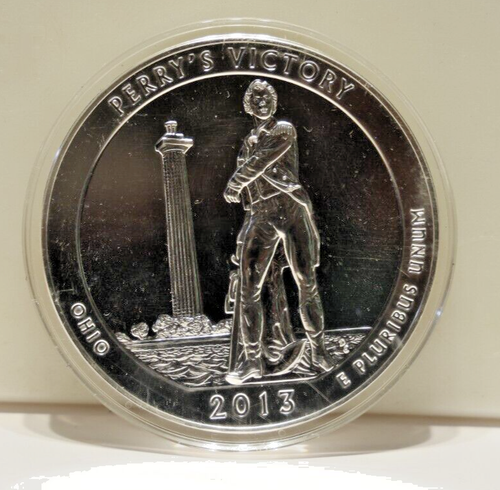 2013 5 oz .999 ATB U.S. Silver Coin Perry's Victory | eBay