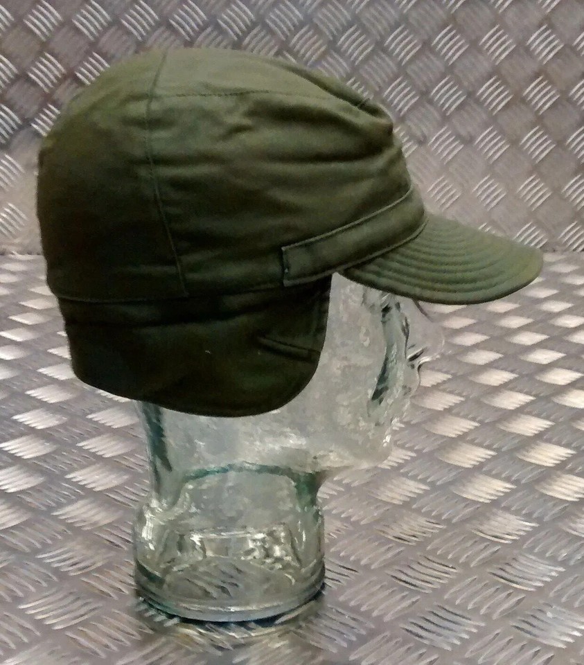 Swedish Army Green M59 Combat Fatigue Baseball Cap Hat with green ...