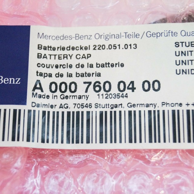 Genuine MERCEDES BENZ Maybach S600 Key Cover A0007600400 for sale ...