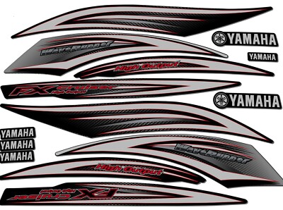 2006 Yamaha FX HO Cruiser - DECAL KIT- FX160 HIGH OUTPUT WAVERUNNER ...