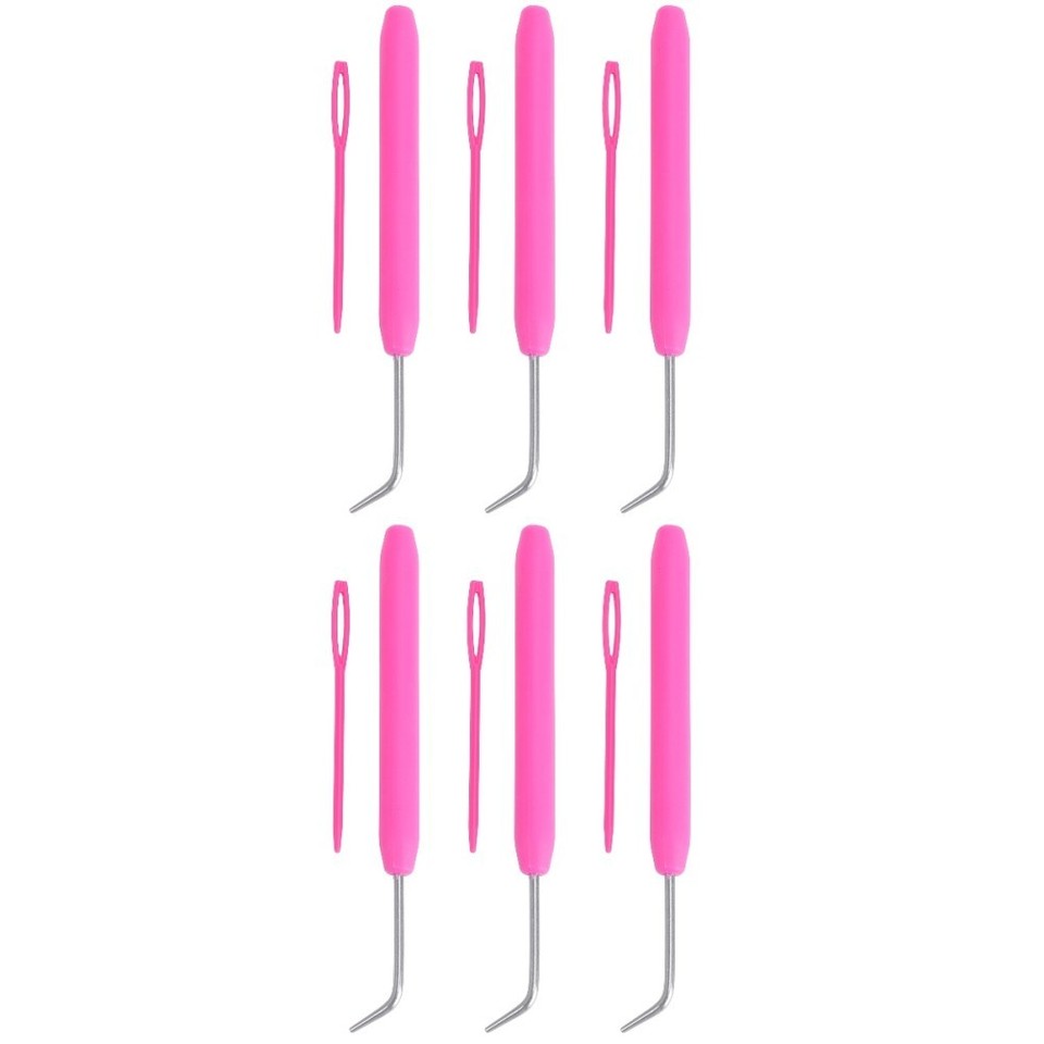6 pcs Crochet Hook Hand Tool Crochet Hook Knitter latch needle | eBay UK