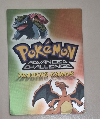 Topps Pokémon Advanced Challenge Foil Checklist #90 Venusaur Charizard ...