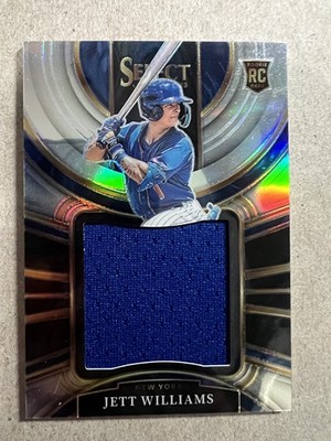 2023 Select Jett Williams Jumbo Relic Prizm /199 #PJS-JW New York Mets ...