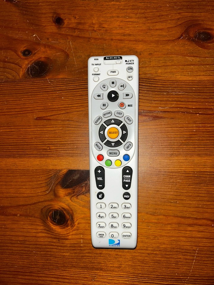 Brand New Universal DirecTV RC66RX IR/RF Remote Control AT&T Replaces ...