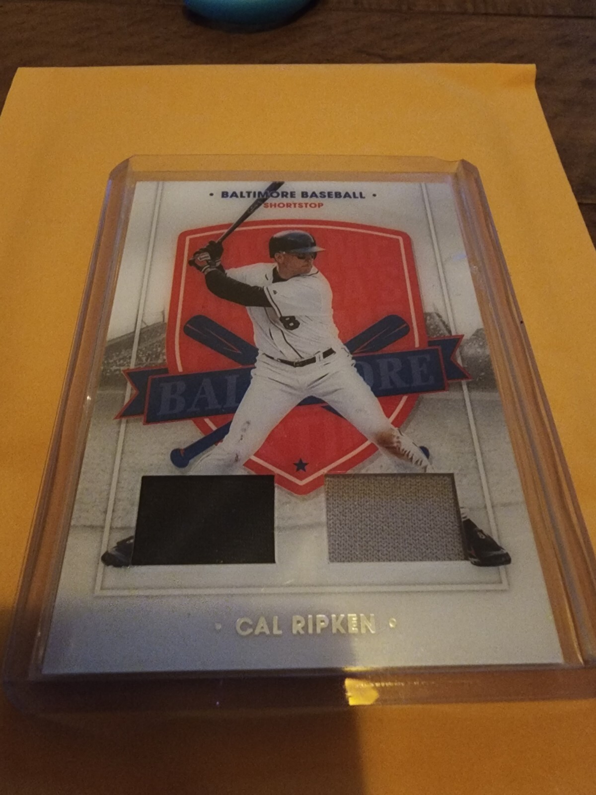 Cal Ripken 2021 Chronicles America's Pastime Dual Relic Game Worn Patch ...