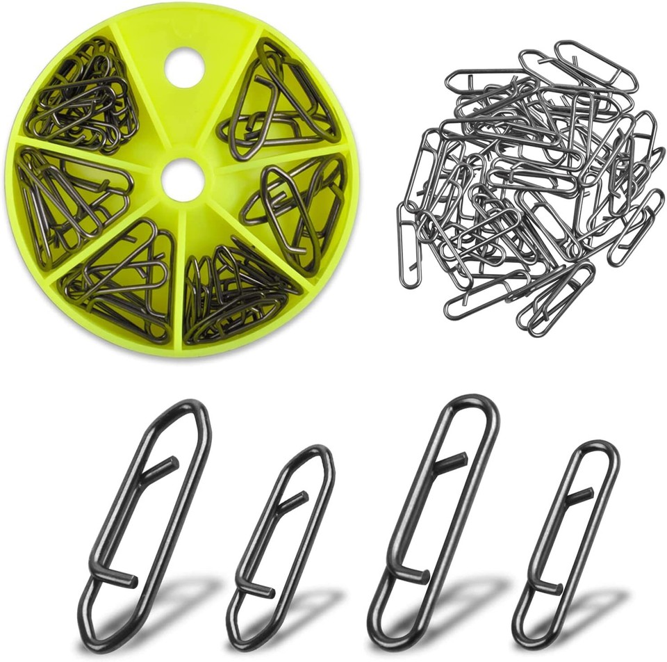 Fast Fishing Power Clips Stainless Steel Clip Connector Quick Change ...