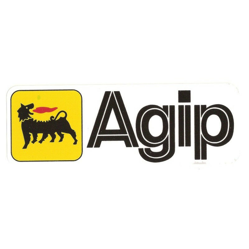 AGIP Sticker vinyle laminé | eBay