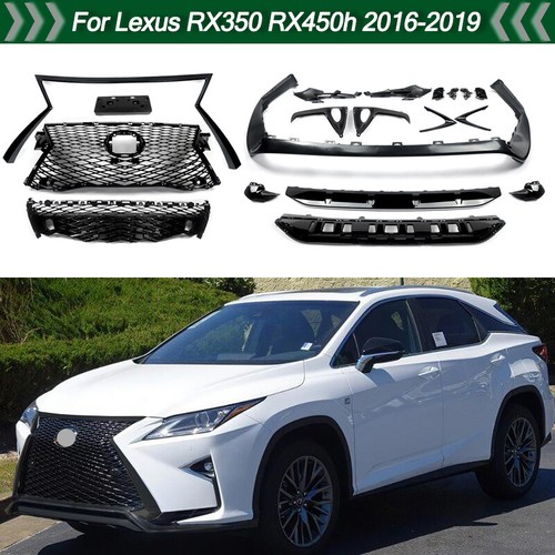 Front Grille Sport Mesh Kits For 2016-2019 Lexus RX350 RX350L RX450h ...