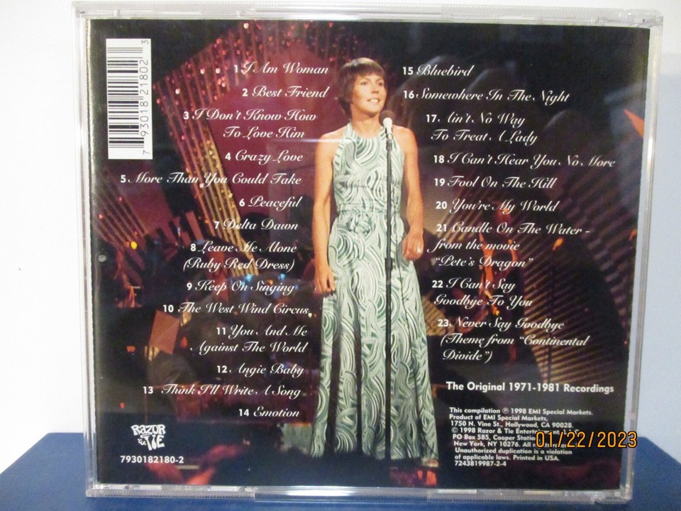 Helen Reddy - I Am Woman - The Essential Collection - CD - MINT cond ...