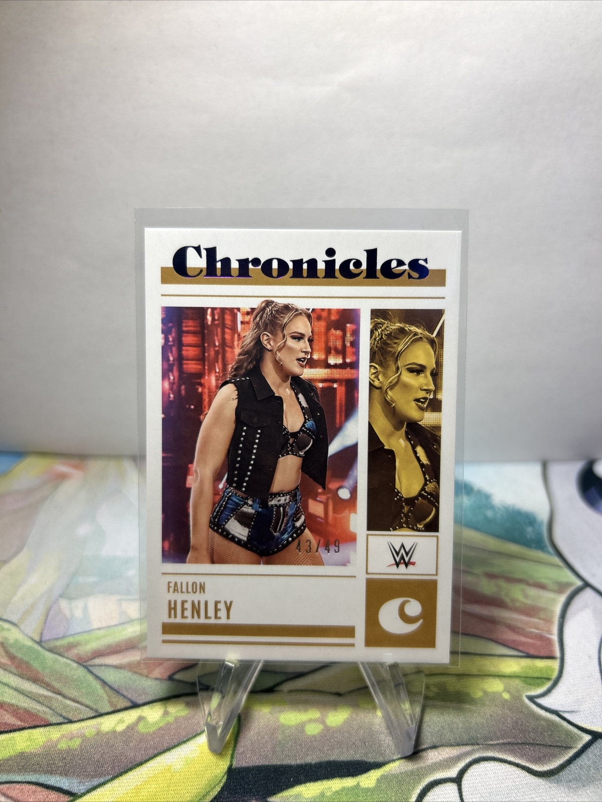 2023 WWE Panini Chronicles Fallon Henley /49 Purple Parallel | eBay