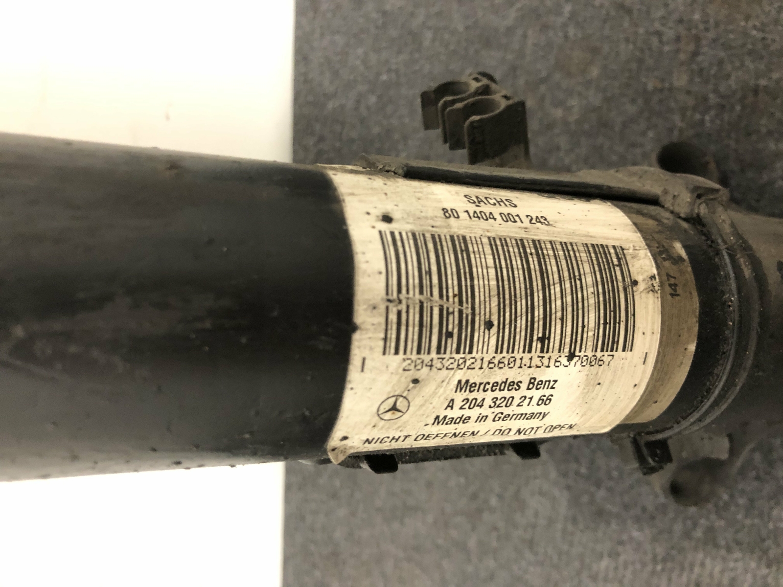 MERCEDES-BENZ C W204 C 250 CDI Front Left Shock Absorber A2043201273 ...