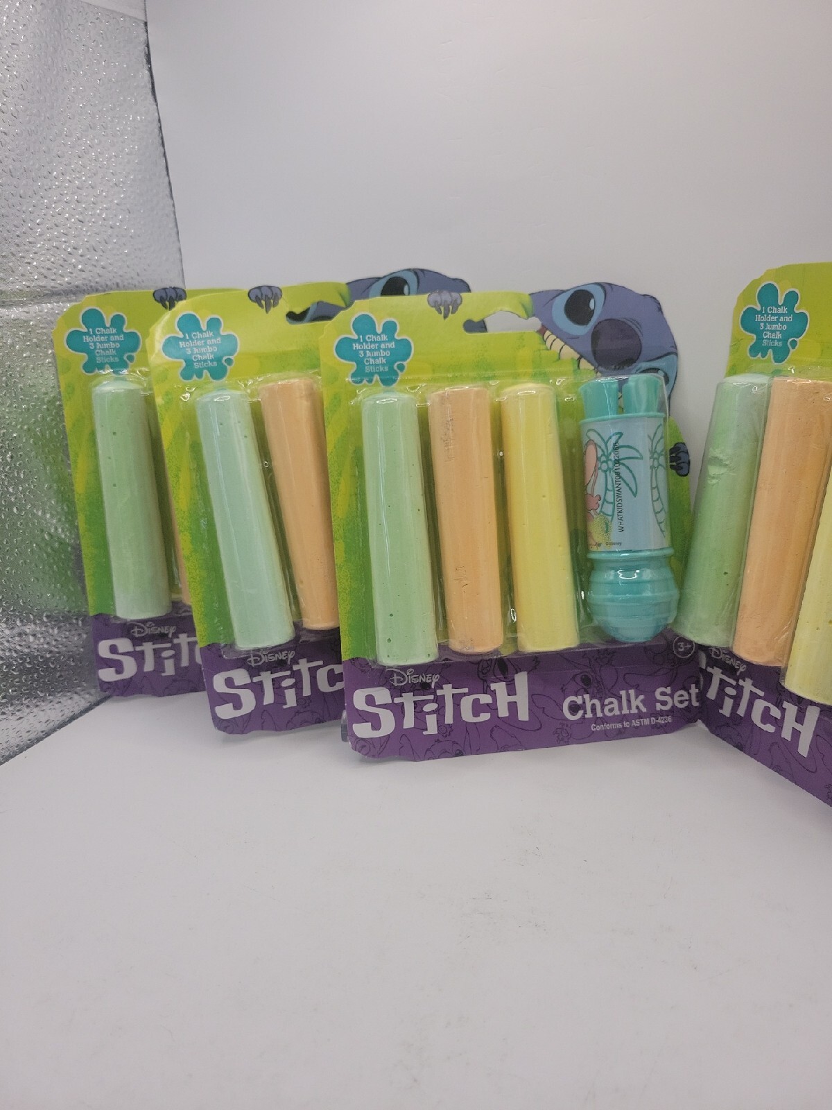 Disney's Stitch Chalk Set 4 units | eBay