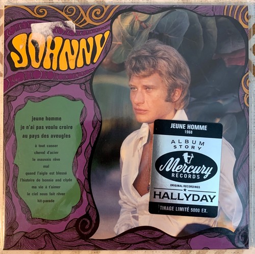 Johnny Hallyday - Jeune Homme - CD Papersleeve - Tirage Limité à 5000 ...