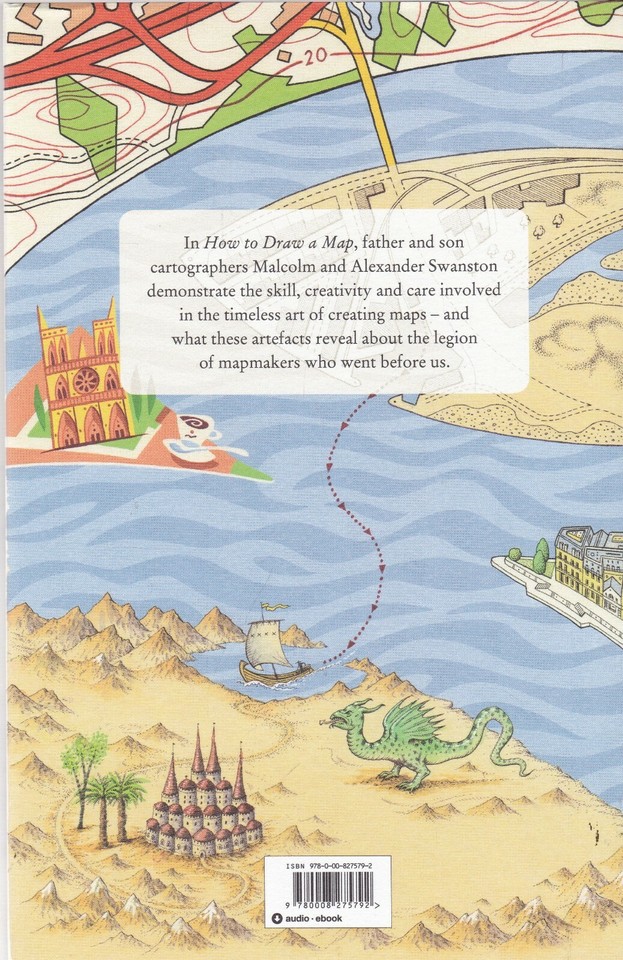 How to Draw a Map (Hardcover) Book by Malcolm & Alex Swanston ...