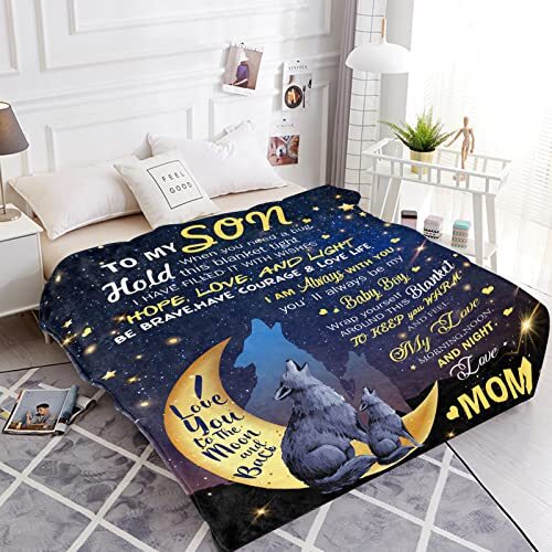 Son Gift from MomGift for Sonto My Son Blanket from Momto My Son ...