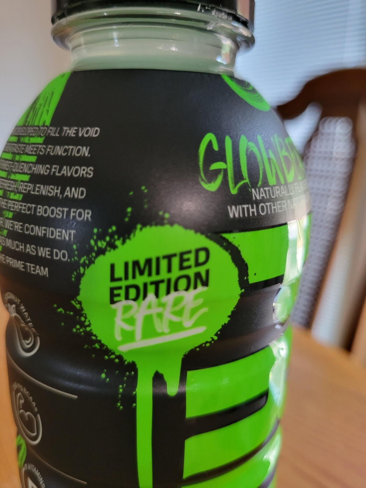 RARE 2023 GLOWBERRY PRIME HYDRATION LIMITED EDITION BOTTLE LOGAN PAUL ...