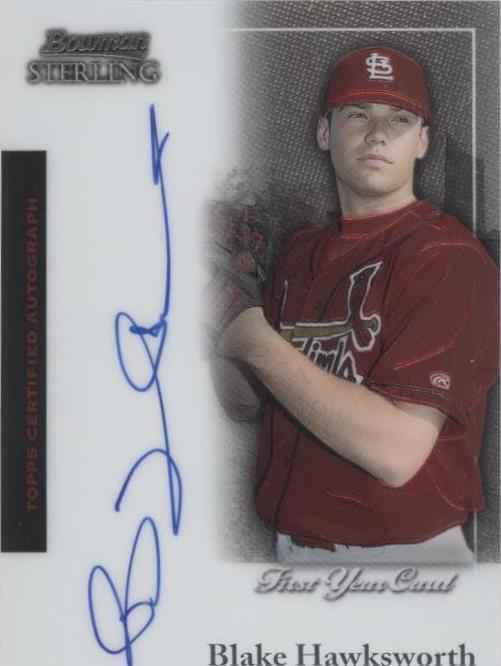 2004 Bowman Sterling - Blake Hawksworth #BS-BH (AU, RC) for sale online ...