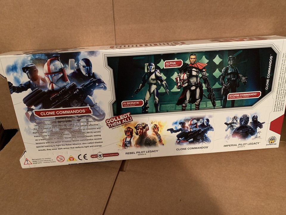 Clone Commandos STAR WARS Collection Battle Packs Evolutions Walmart ...