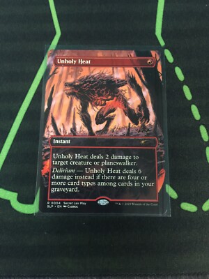 MTG Magic The Gathering Unholy Heat Secret Lair Commander | eBay