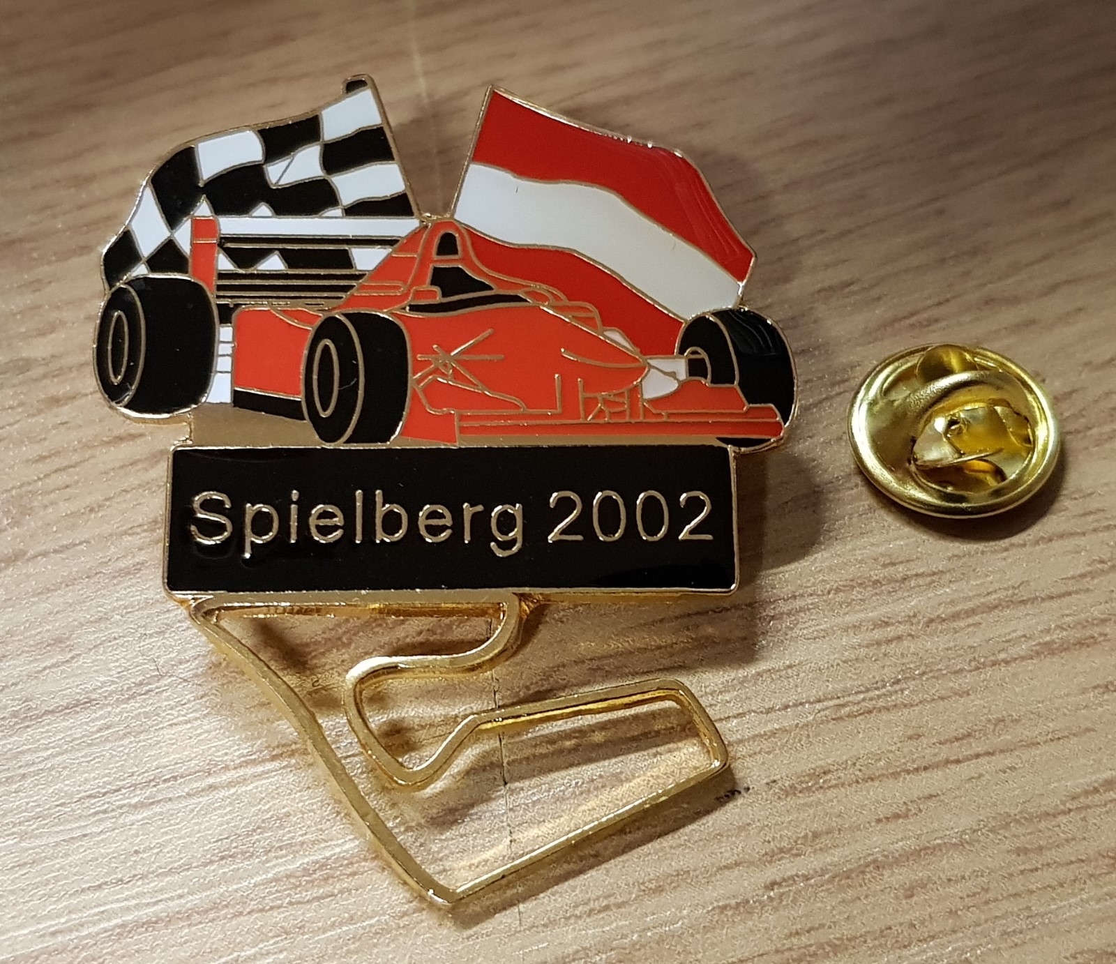 Formula 1 Pin F1 Grand Prix 2002 Spielberg with Track - Dimensions ...