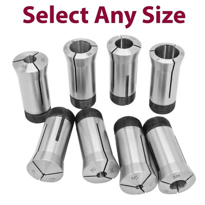 5C Round Collet High Precision For Machining Turning High Grade 1/16 ...