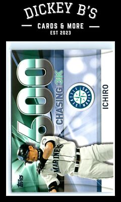 2016 Topps Chasing 3000 #3000-6 Ichiro Seattle Mariners | eBay