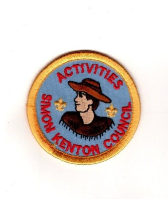 Simon Kenton Council Columbus Ohio, Activities Round Patch | eBay