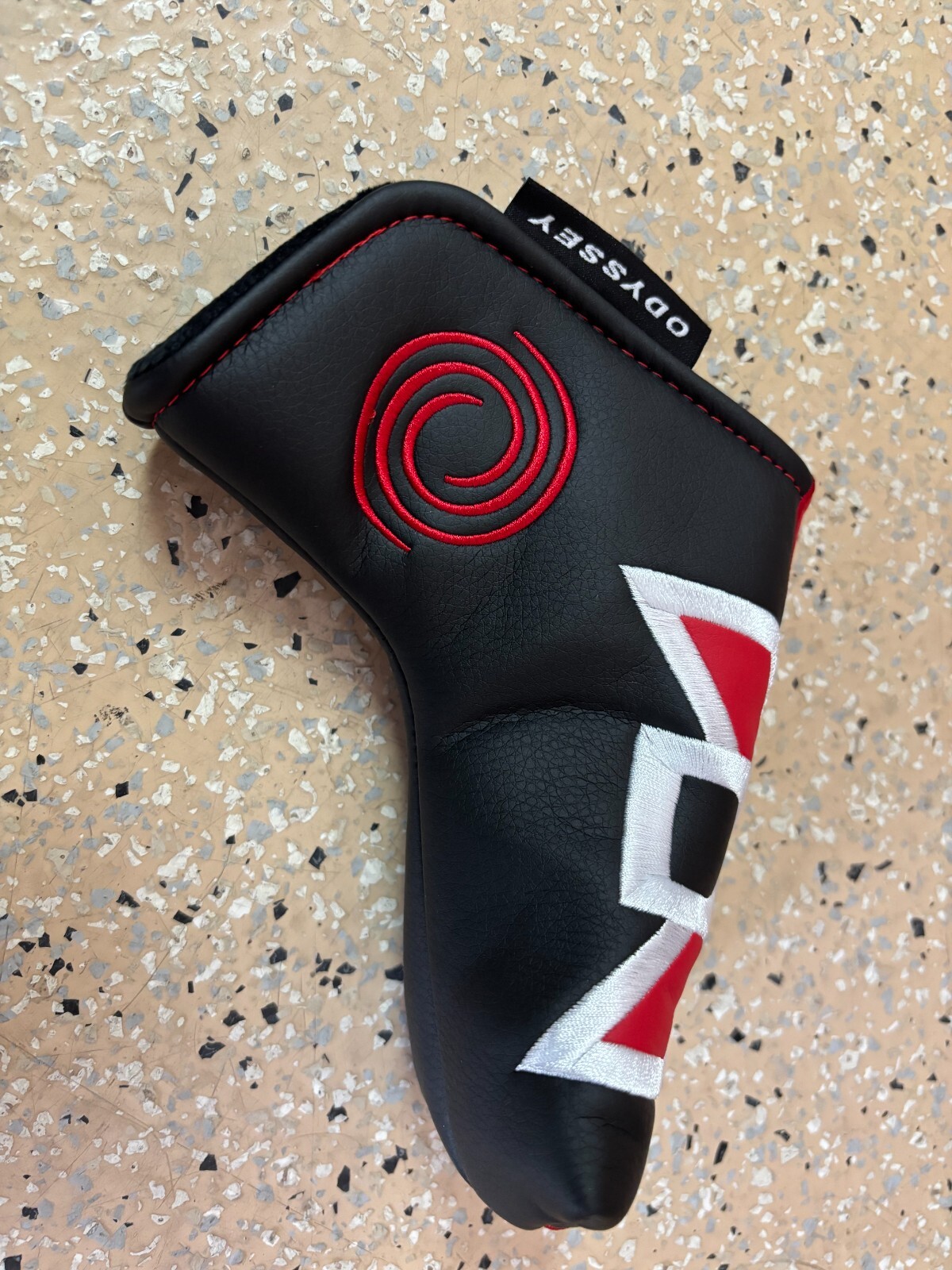 ODYSSEY DFX PUTTER HEADCOVER COVER -#1 #1W & DOUBLE WIDE BLADE & ROSSIE ...