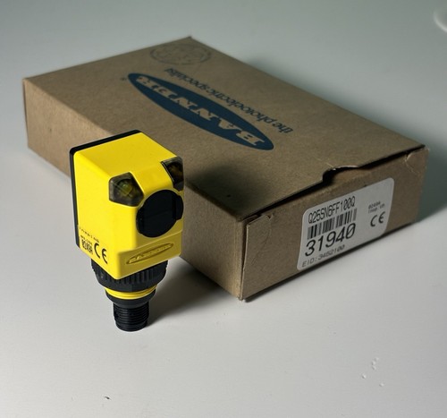 BANNER ENGINEERING Q25SN6FF100Q EZ-BEAM Q25 Series Fixed-Field Sensor ...