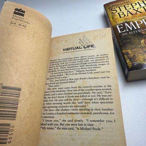 Stephen Baxter Bundle Emperor & Ring Paperbacks Science Fiction | eBay