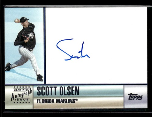 2006 Topps Autographs #SO Scott Olsen H | eBay