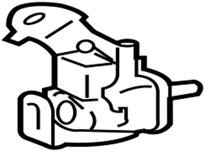 25860-46010 Toyota Valve assy, vacuum switching, no.1 2586046010, New ...