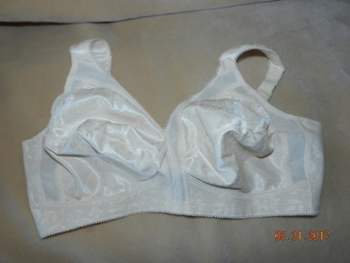 Playtex 18 Hour Women's Original Comfort Strap Wirefree Bra 4693 44D ...