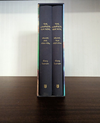The Complete Far Side Book Set by Gary Larson Volume 1 and 2 with Case ...