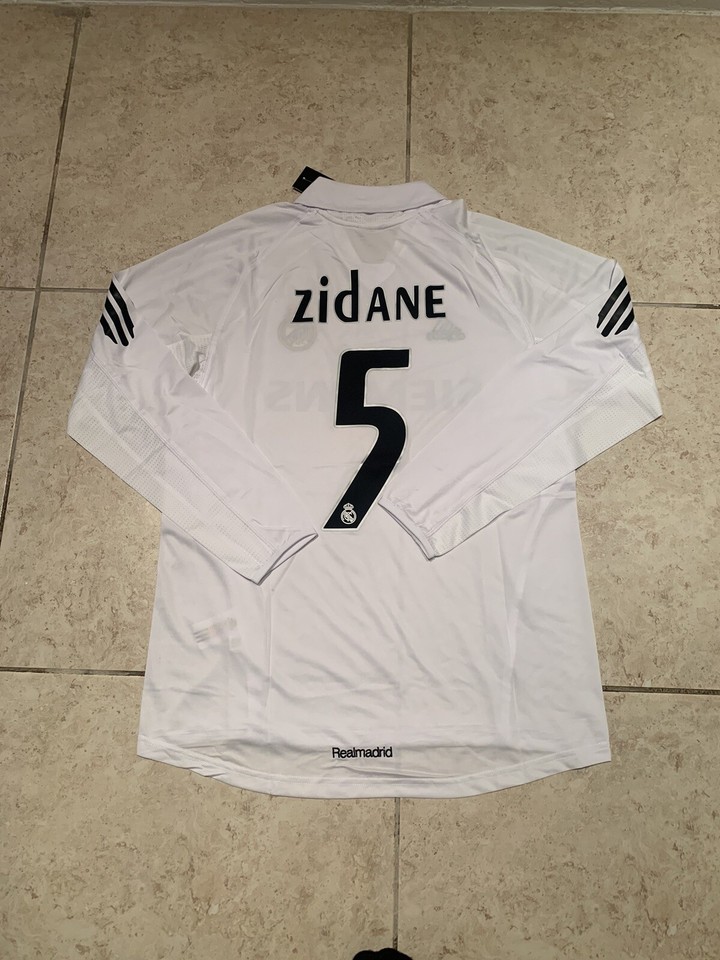 Retro 05-06 Real Madrid Zinedine Zidane Jersey!! | eBay
