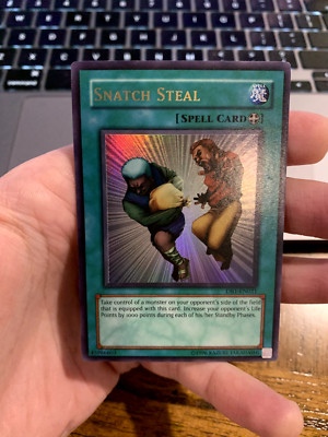 Yugioh Snatch Steal DB1-EN021 Ultra Rare Dark Beginning 1 - LP | eBay