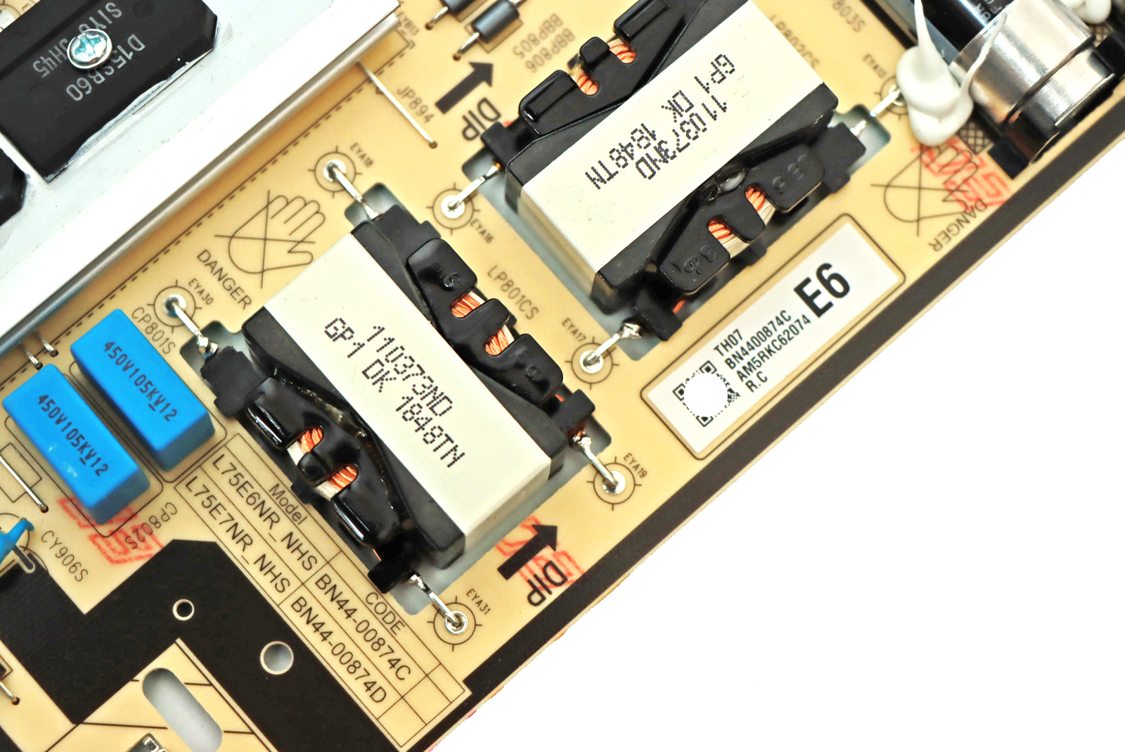 UN75NU6900F UN75NU6950F UN75NU7100F 75 Inch TV Power Supply Board BN44 ...