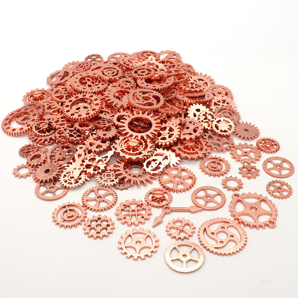 100g Watch Parts Gears Fr Steampunk Cyberpunk Cogs Jewellery DIY Art ...