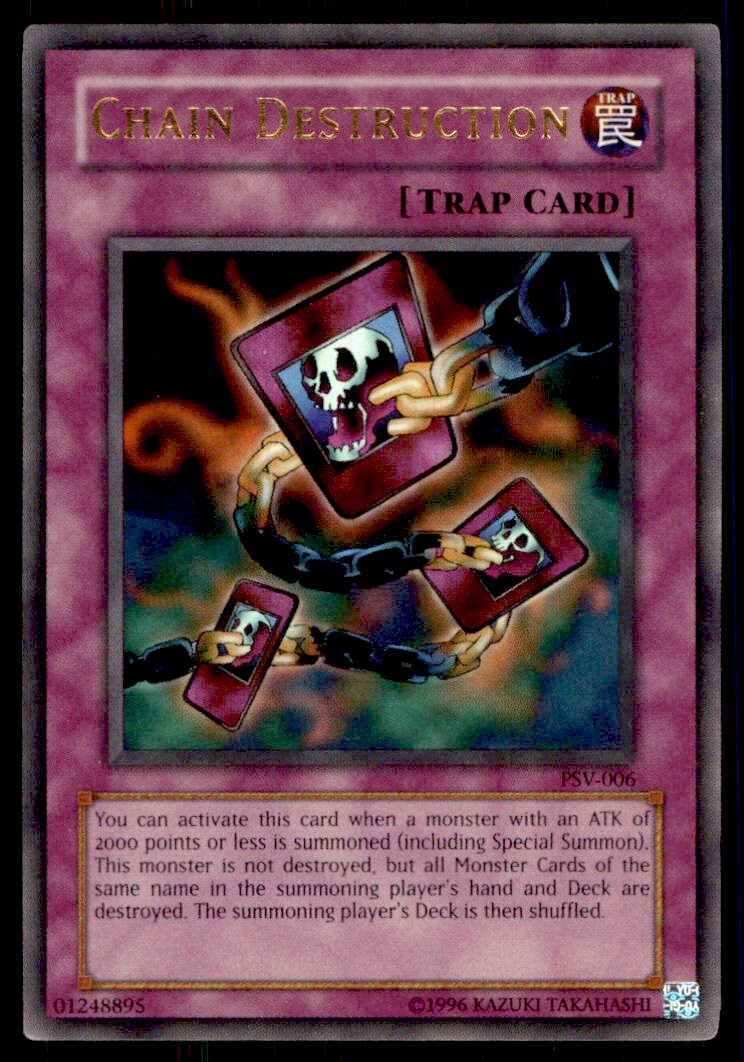 Yu-Gi-Oh! Chain Destruction #PSV-006 Light Play | eBay