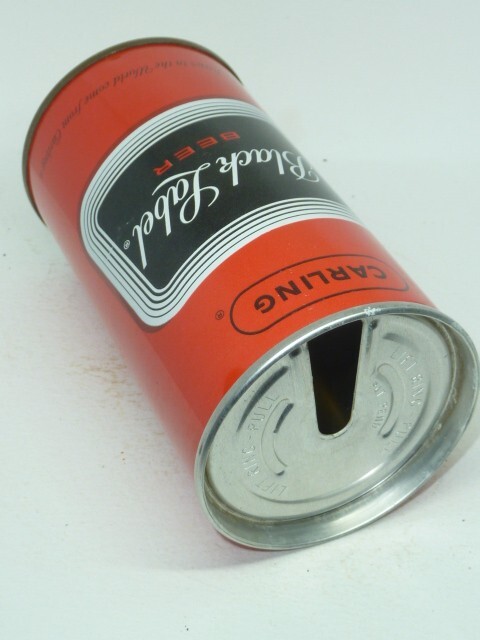 Empty Top Opened 12oz Carling Black Label Beer Zip-Tab ** W/. Vanity ...