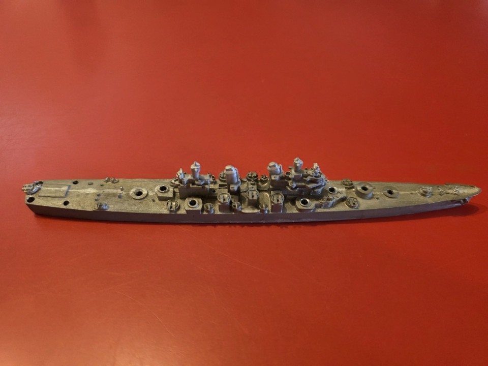 Superior Models Un-Painted WWII USS Baltimore Class Heavy Cruiser Navy ...