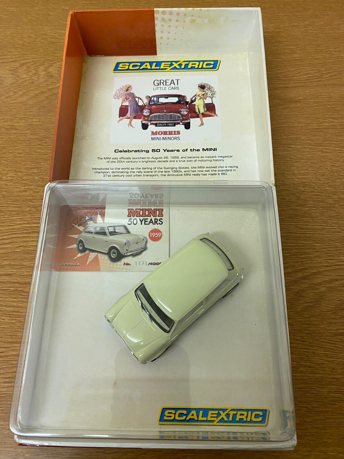 Scalextric 1959 Morris Mini Minor C2980A | eBay UK